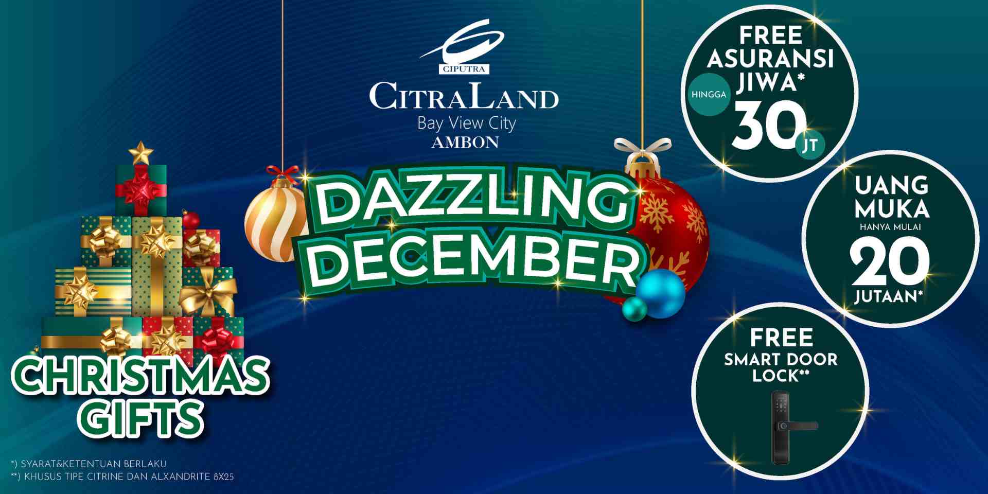 Dazzling December! Free Asuransi Jiwa 30 Juta, Uang Muka Hanya Mulai 20 ...